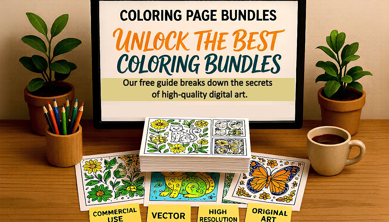 How to Choose Coloring Page Bundles That Are Truly Worth It - Color ...